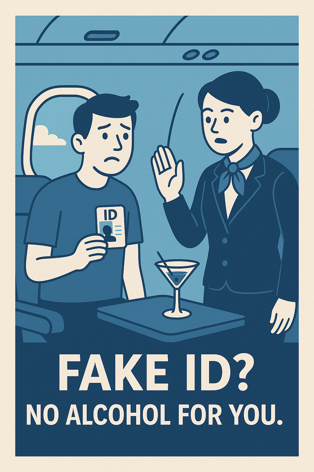 Airport Security Breach: Fake IDs - Minor Decliner