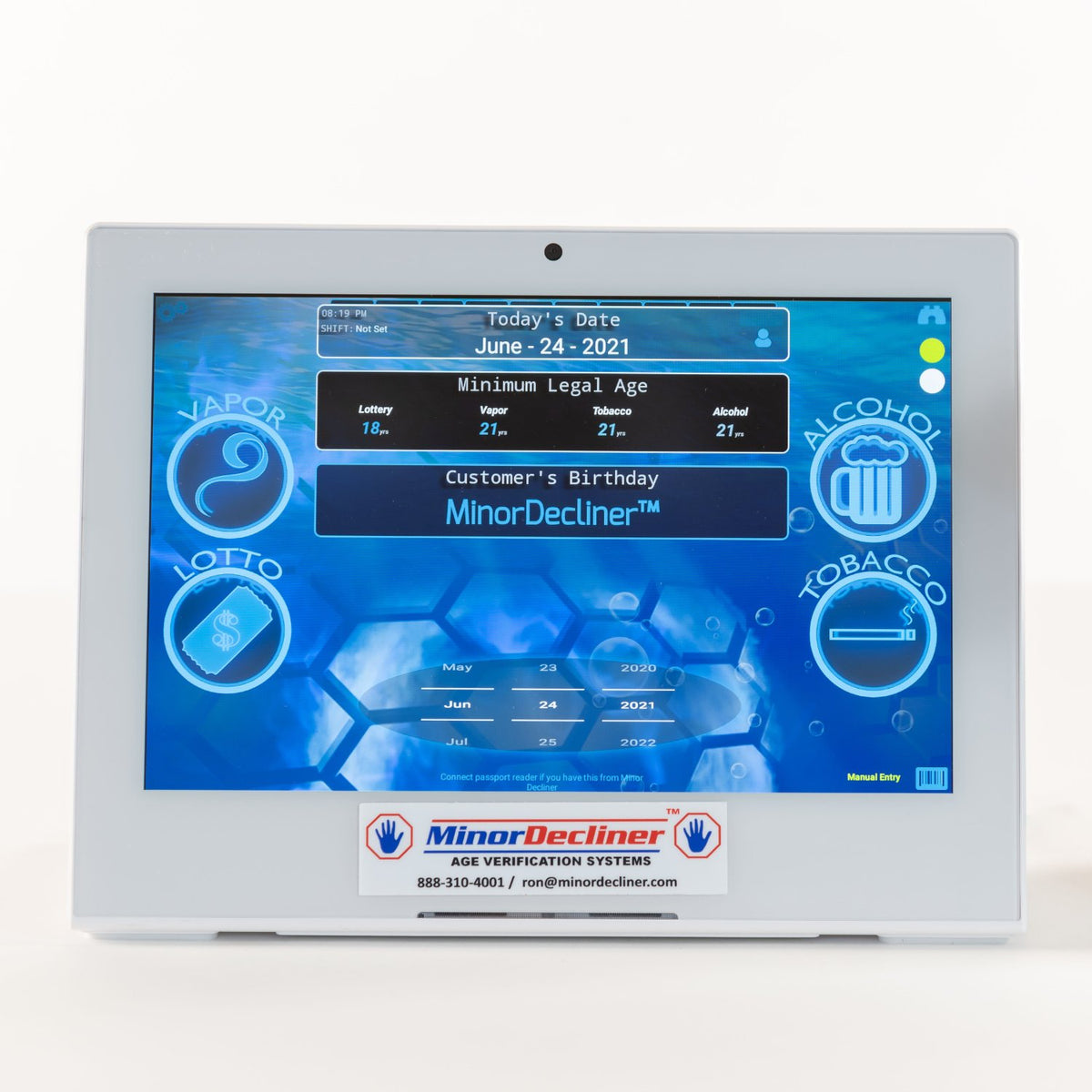 ID Scanners & Age Verification Solutions | Minor Decliner