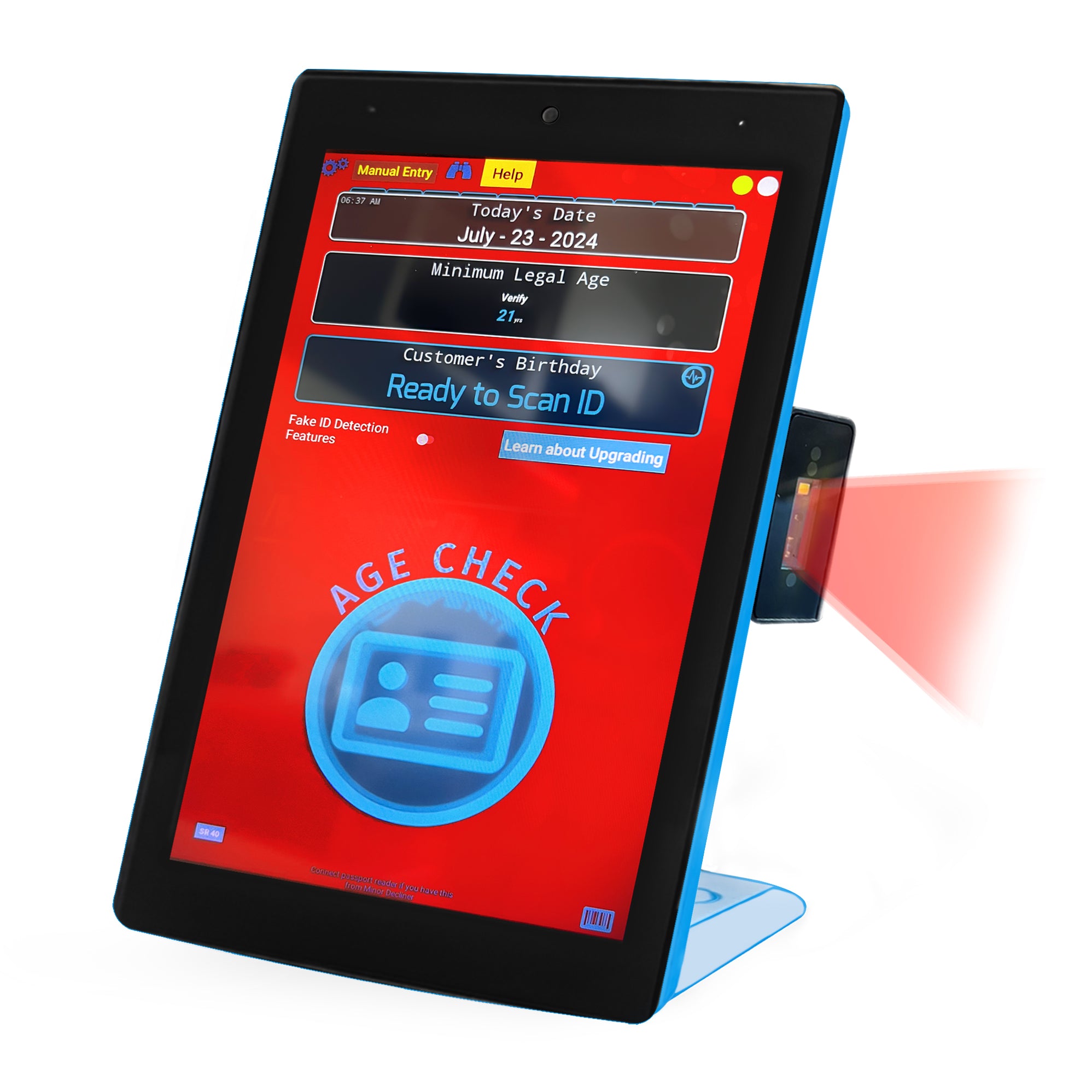 Shop Countertop Onyx | Age Verification Scanner