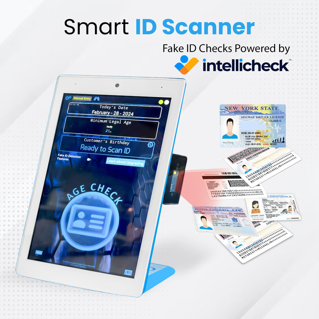 Free Id Driver License Scanner With Age Verification - USB Card Reader ...