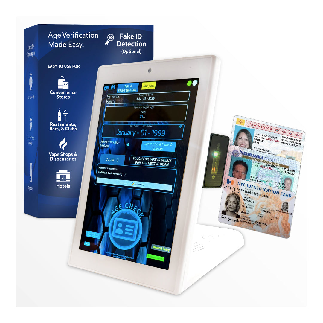 Smart Countertop ID Scanner with Intellicheck | MinorDecliner