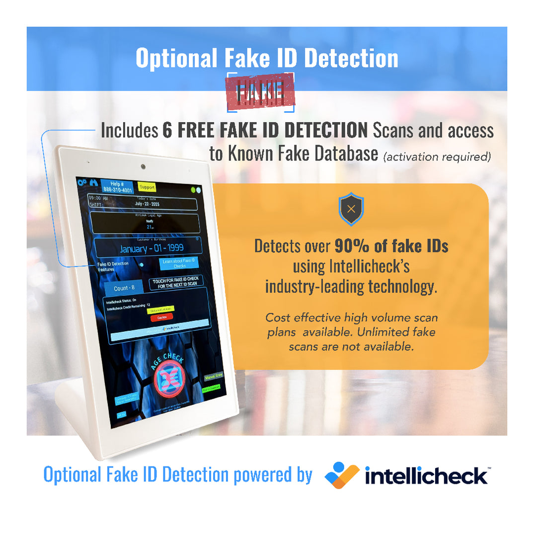 Smart Countertop ID Scanner with Intellicheck | MinorDecliner